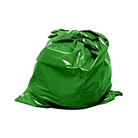 Green garbage bags store